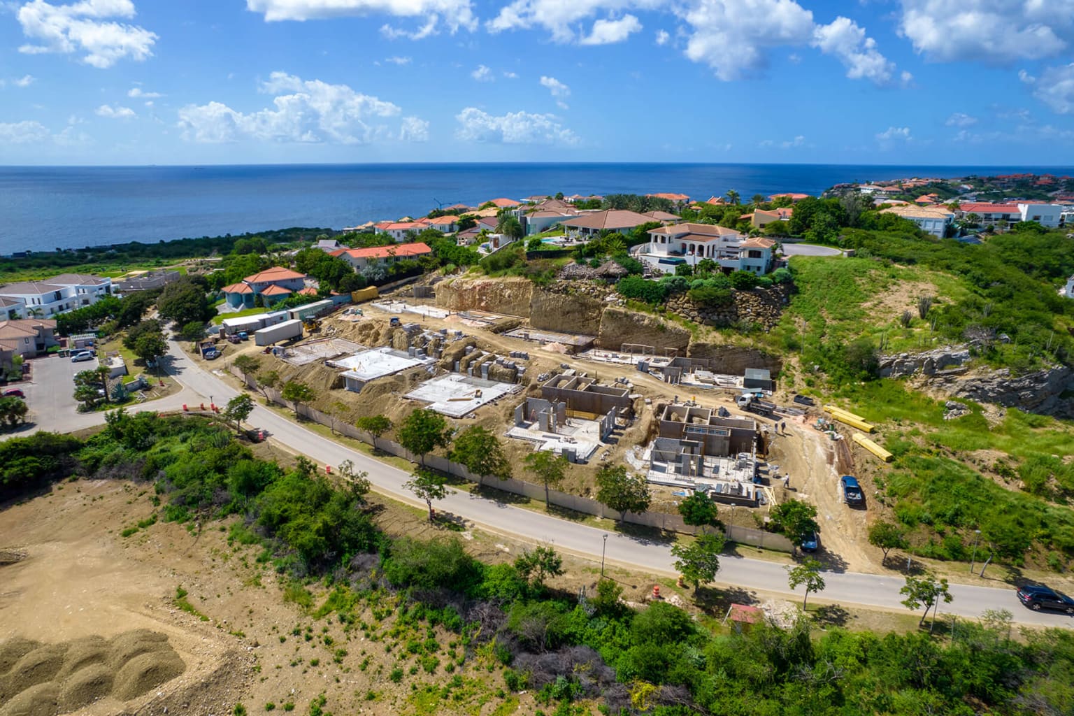 Construction Update - Blue Bay Hills Residences Curaçao